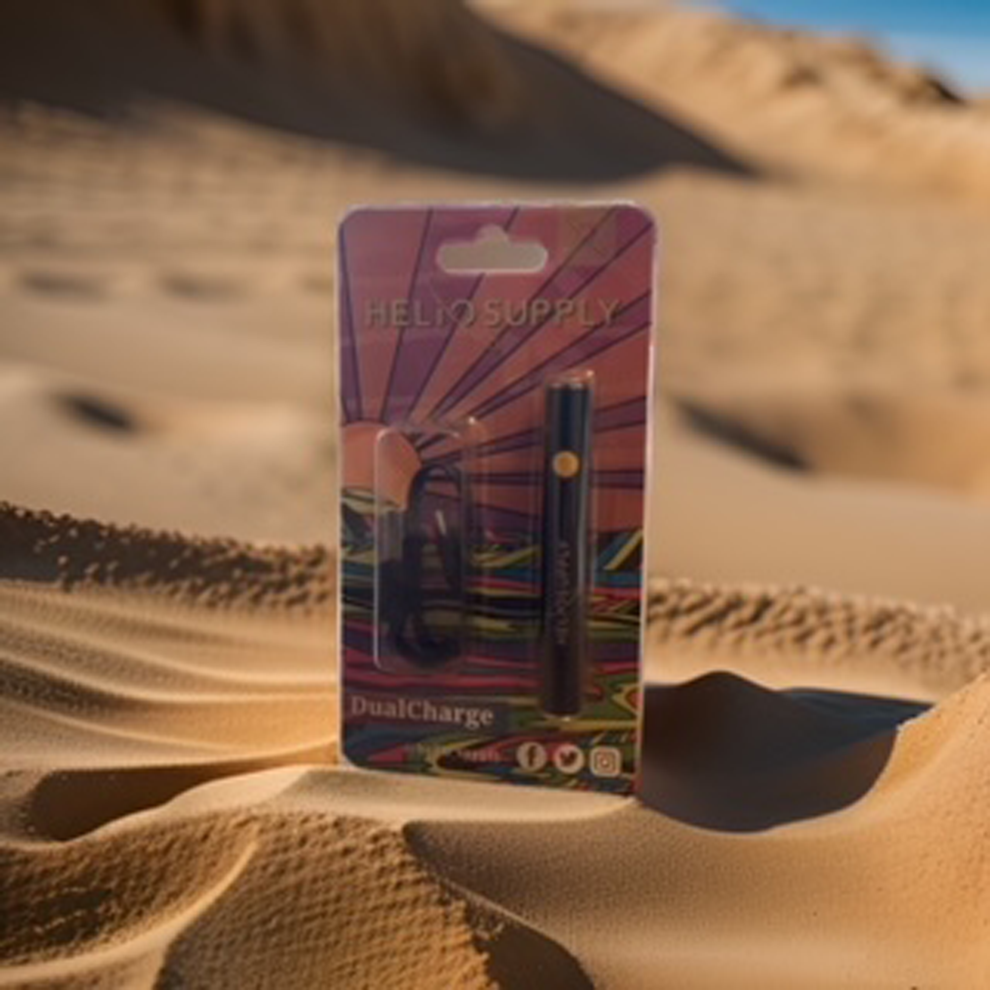 Dual Charge 510 Threaded Vape Battery | Helio Supply