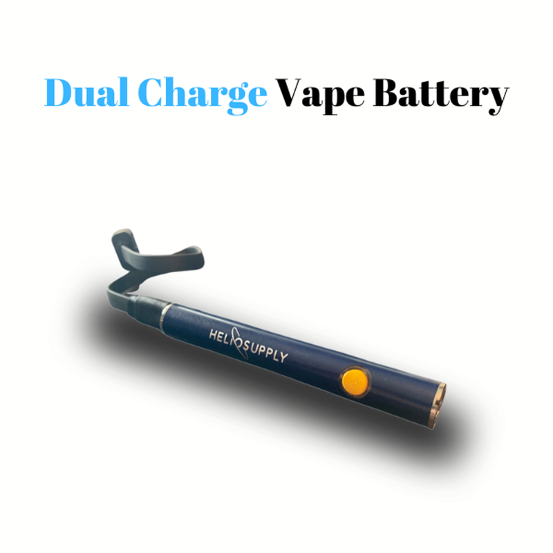Dual Charge 510 Threaded Vape Battery | Helio Supply
